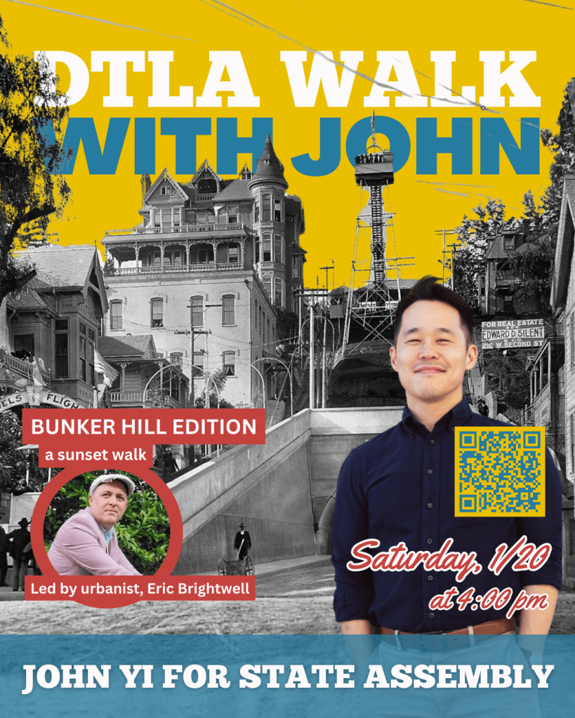 DTLA Bunker Hill Walk with John Yi – Eric Brightwell